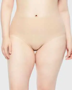 Chantelle Plus Size Soft Stretch Full-coverage Briefs One-color