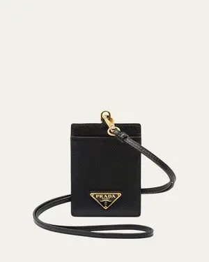 Prada Saffiano Lanyard F0632 Nero 1