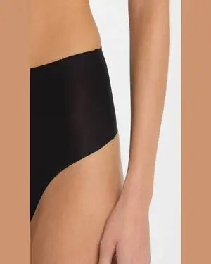 Chantelle Soft Stretch Retro Thong - Black
