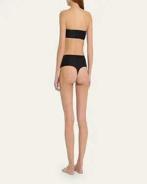 Chantelle Soft Stretch Retro Thong - Black