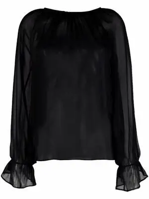 Philipp Plein Poet-sleeve Blouse