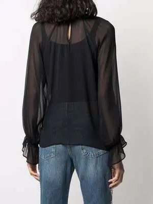 Philipp Plein Poet-sleeve Blouse