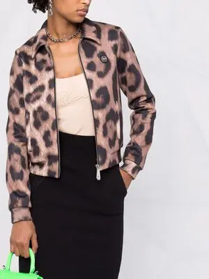 Philipp Plein Leopard-print Jacket