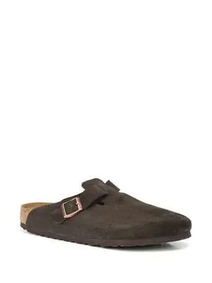 BIRKENSTOCK Boston Soft Suede Sandals