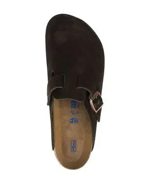 BIRKENSTOCK Boston Soft Suede Sandals