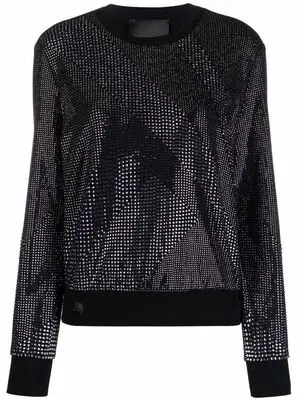 PHILIPP PLEIN Philipp Plein Crystal-Embellished Sweatshirt
