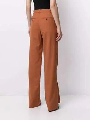 PUSHBUTTON High-waisted Flared Trousers