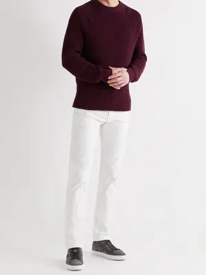 TOD'S Ribbed Cotton Sweater