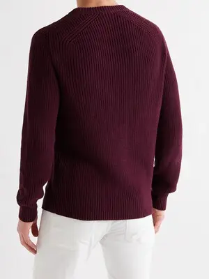 TOD'S Ribbed Cotton Sweater