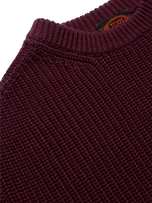 TOD'S Ribbed Cotton Sweater