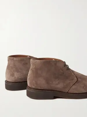Brunello Cucinelli Suede Chukka Boots