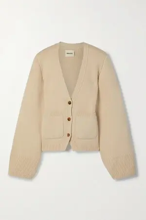 Khaite Scarlet Cashmere Cardigan