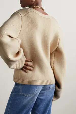 Khaite Scarlet Cashmere Cardigan