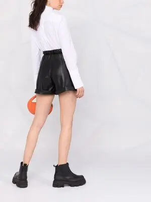 Patrizia Pepe Exposed Seam Detailing Shorts