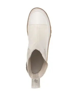 Stella McCartney Trace Logo-print Boots - Neutrals