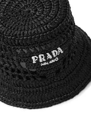 Prada Crochet Bucket Hat