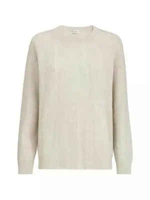 Brunello Cucinelli Long-sleeve Knitted Jumper - Neutrals