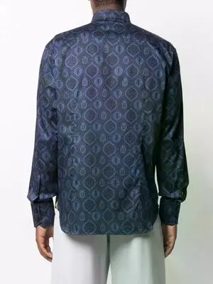 BILLIONAIRE Flavio Baroque-print Shirt
