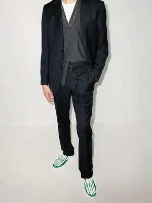 Amiri Skel Toe Slip-on Sneakers