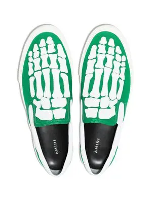 Amiri Skel Toe Slip-on Sneakers