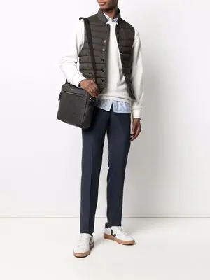 MOORER Padded Sleeveless Jacket