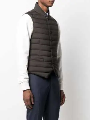 MOORER Padded Sleeveless Jacket