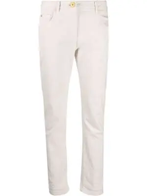 Brunello Cucinelli Cropped Skinny-fit Jeans