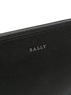 Bally Leather Rear-handle Clutch