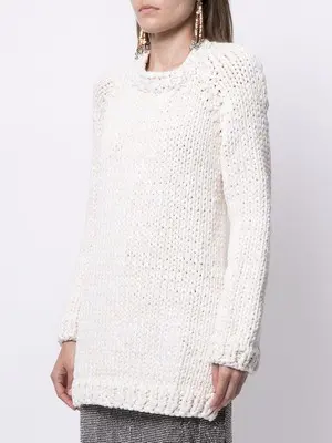N°21 Open-back Crew-neck Jumper