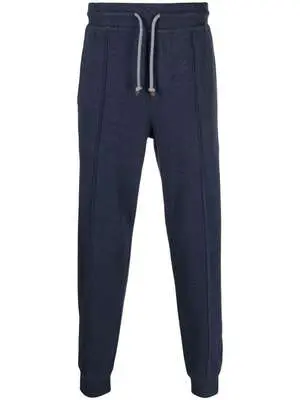 Brunello Cucinelli Drawstring Fastening Track Pants - Blue