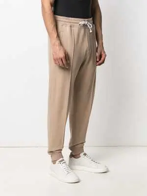 Brunello Cucinelli Drawstring Track Pants - Neutrals
