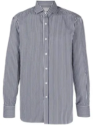 Brunello Cucinelli Striped Cotton Shirt