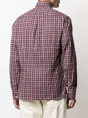 Brunello Cucinelli Checked Cotton Shirt
