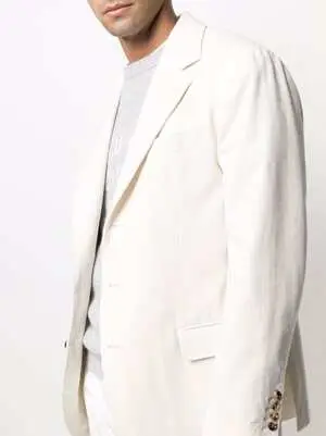 Brunello Cucinelli Single-breasted Cotton Blazer