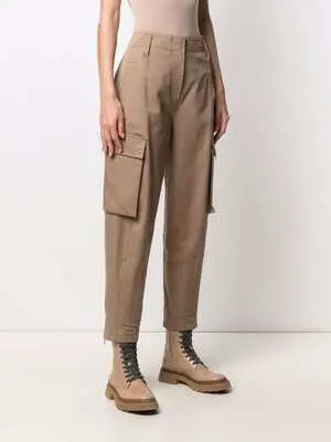 Brunello Cucinelli Cropped Cargo Trousers