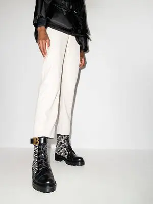 Balmain Ranger Romy Monogram Boots