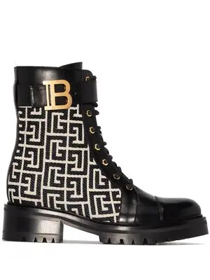 Balmain Ranger Romy Monogram Boots