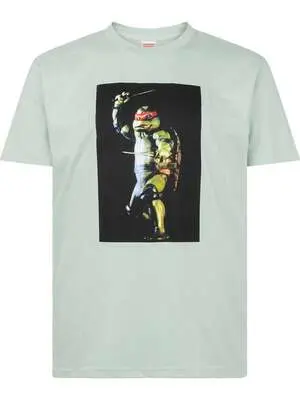 Supreme Raphael-print Crew-neck T-shirt - Green