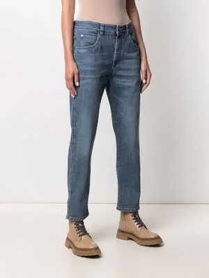 Brunello Cucinelli Mid-rise Straight-leg Jeans