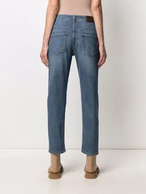 Brunello Cucinelli Mid-rise Straight-leg Jeans