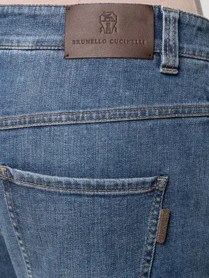Brunello Cucinelli Mid-rise Straight-leg Jeans