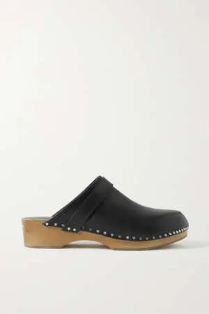 Isabel Marant Thalie Studded Leather Clogs