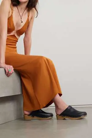Isabel Marant Thalie Studded Leather Clogs