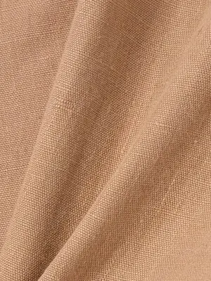 Le Kasha Jirja Cropped Linen Top - Neutrals