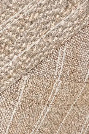 BLAZÉ MILANO Wind Hunter Charmer Double-breasted Pinstriped Grain De Poudre Blazer
