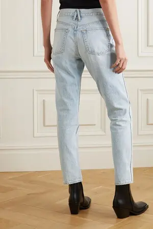 SLVRLAKE Virginia High-rise Straight-leg Jeans
