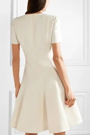 Valentino Garavani Wool And Silk-blend Dress