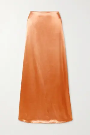 JIL SANDER Satin Maxi Skirt