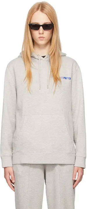 Saks Potts Saks Potts Grey Hej Hoodie - Grey Melange