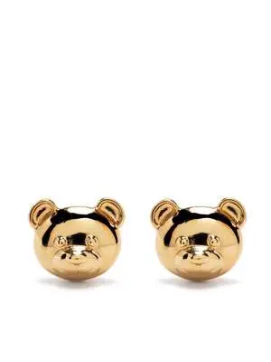 Moschino Teddy Bear Stud Earrings